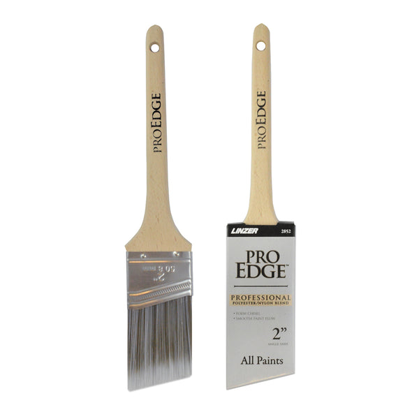 Brocha profesional de nylon y poliéster corte angular