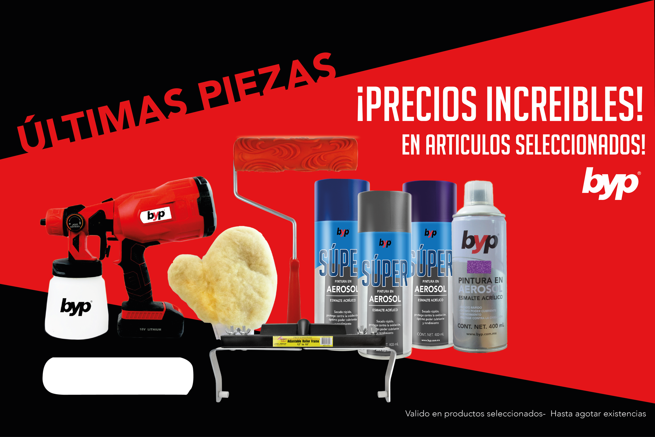byp | Líder en aplicadores de pintura.
