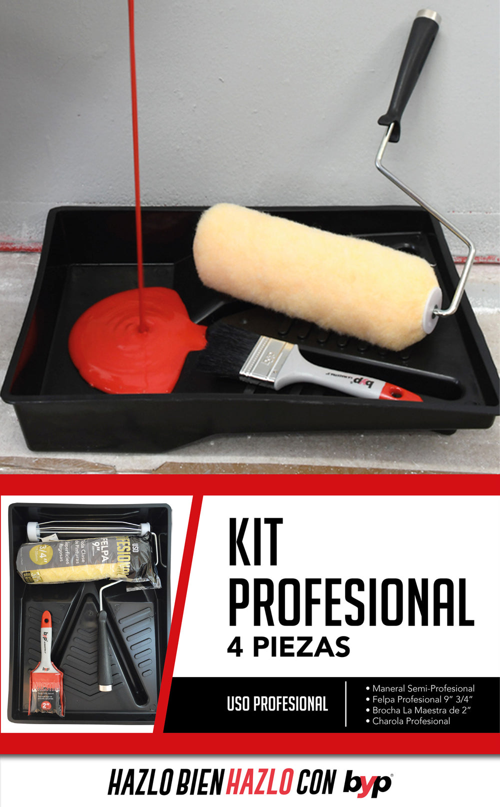Paquete profesional para pintar | byp