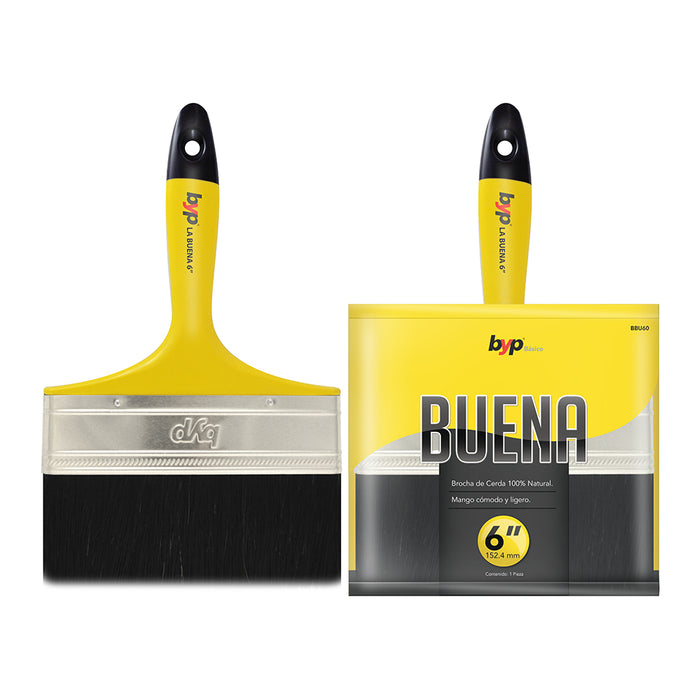 Brocha de cerda natural byp "La buena"