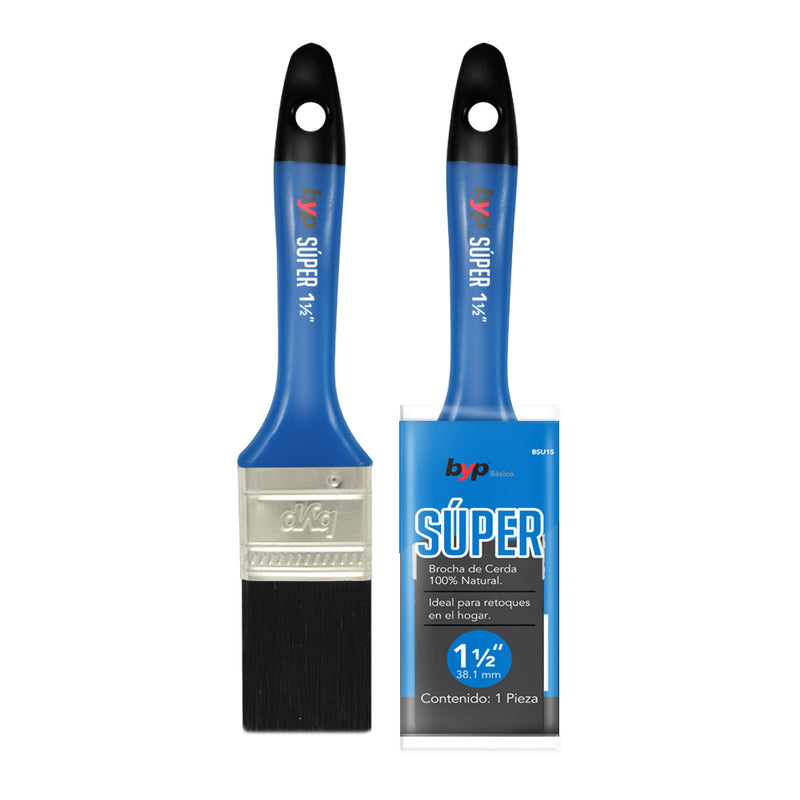Brocha de cerda natural byp "La super"